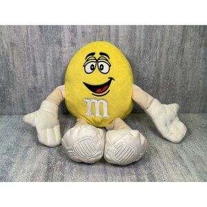 M&M'S | Toys | Mms World Yellow Peanut Large Plush 2016 Candy Stuffed Animal Toy | Poshmark